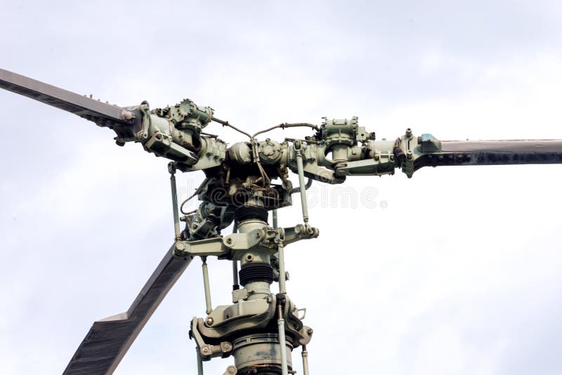 Helicopter Blade Joint Unit Stock Image - Image of blade, power: 233007871
