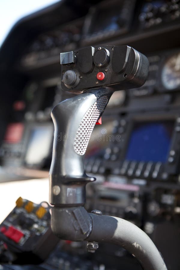 Helicopter control panel stock image. Image of button - 66792575