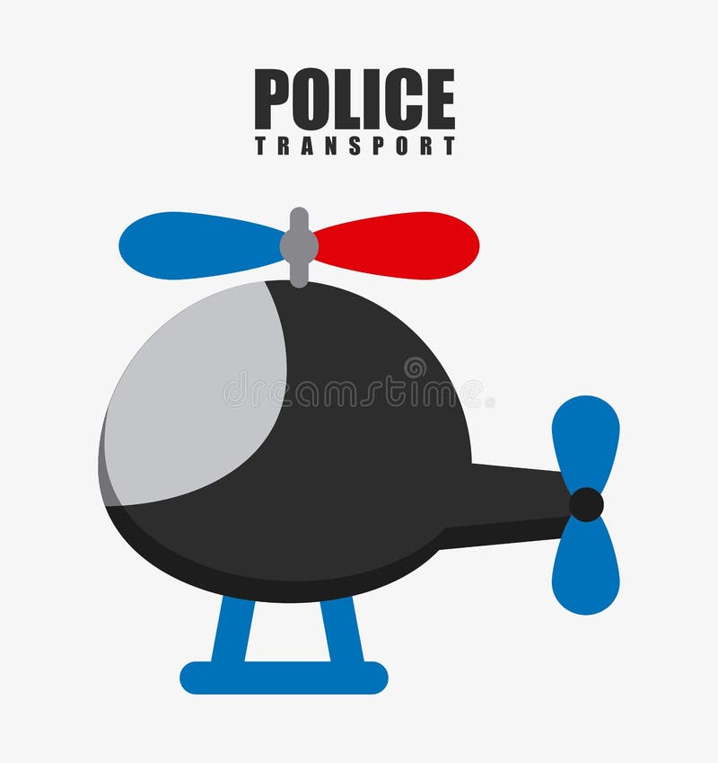 Helicopter design stock vector. Illustration of vector - 46361560