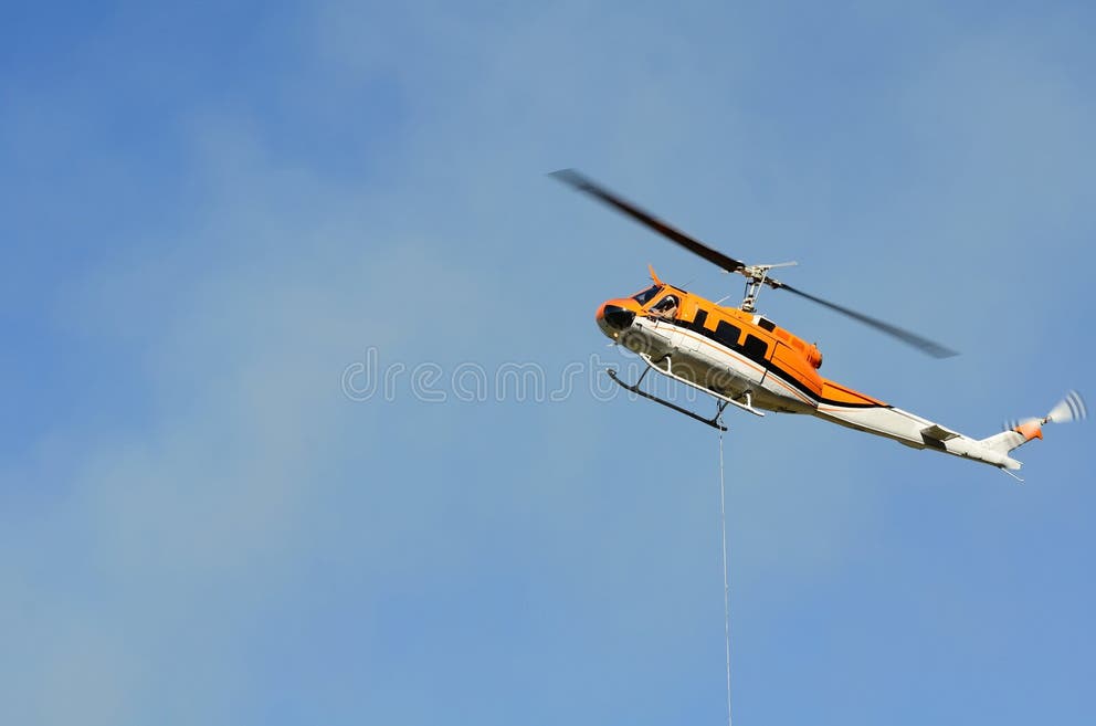 Helicopter Drop stock image. Image of attack, water, working - 21645749