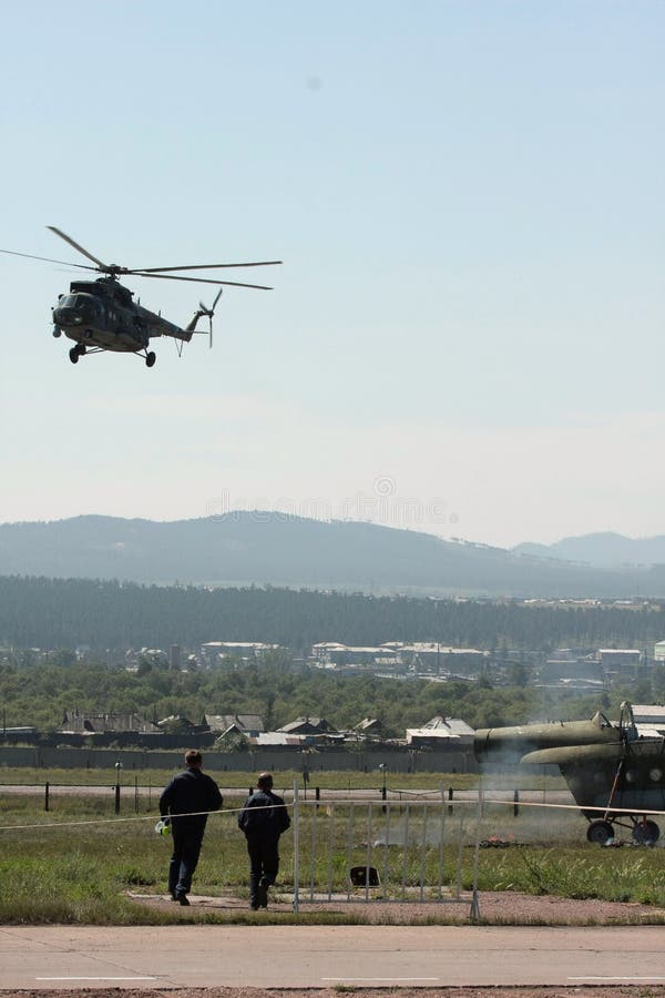 The helicopter exploded editorial photography. Image of dangerous ...