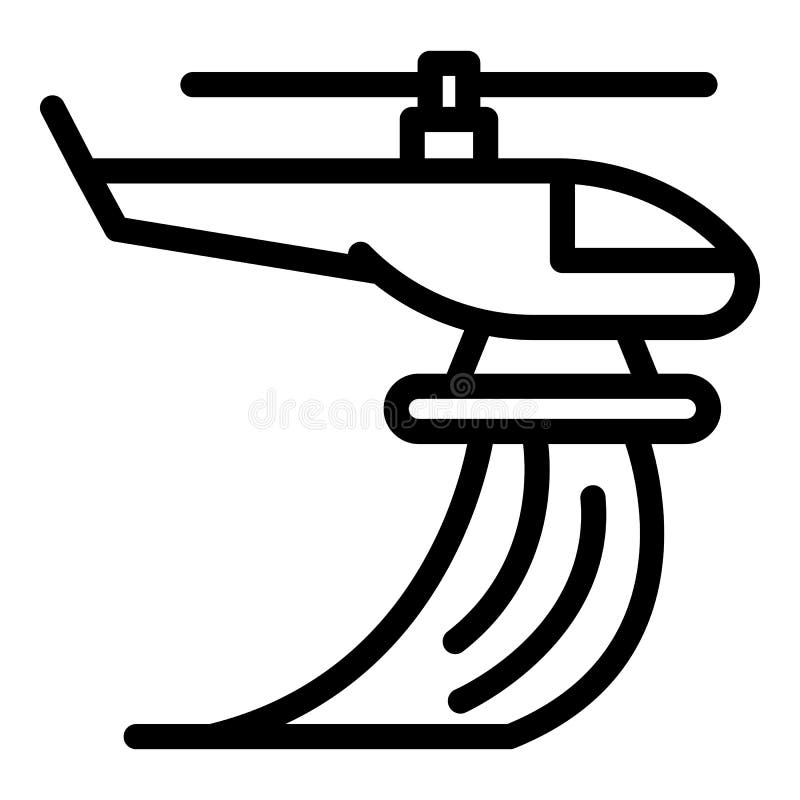 Helicopter Bucket Stock Illustrations – 372 Helicopter Bucket Stock ...