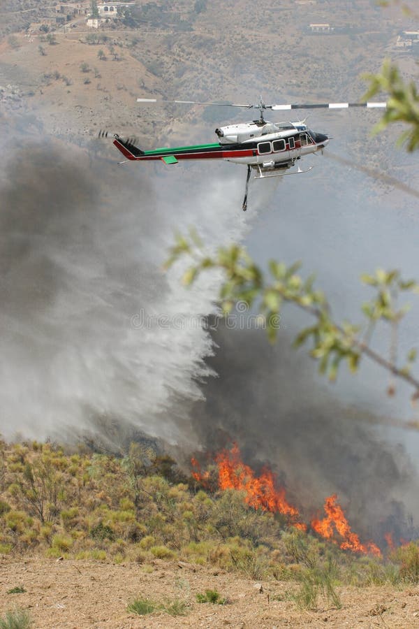 Helicopter editorial image. Image of hero, nature, burn - 173749885