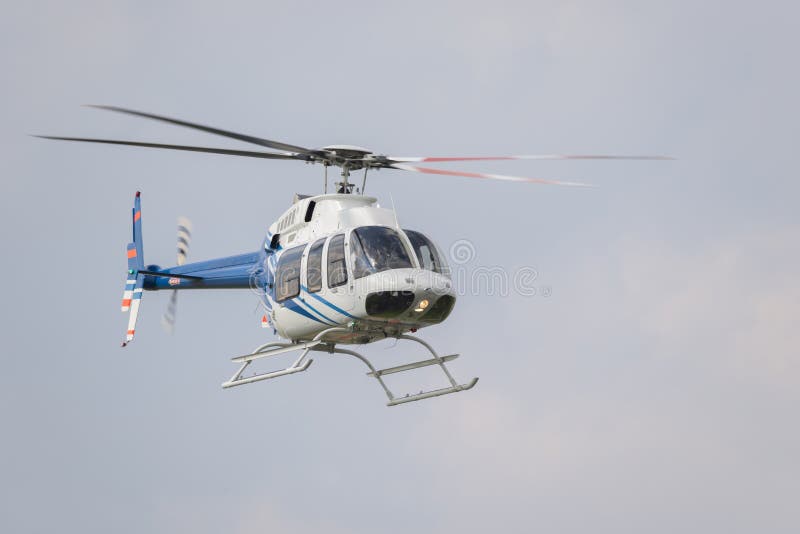 Helicopter in flight stock photo. Image of heli, propeller - 70201818