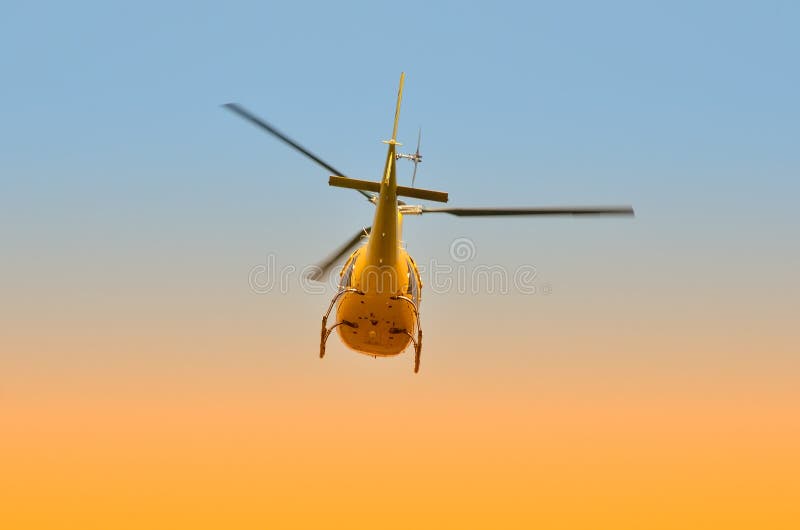 Helicopter in flight stock image. Image of speed, pilot - 66603053