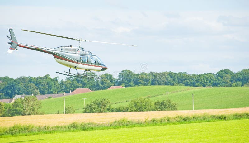 Helicopter Flying Low at Nairn Show. Editorial Image - Image of estate ...