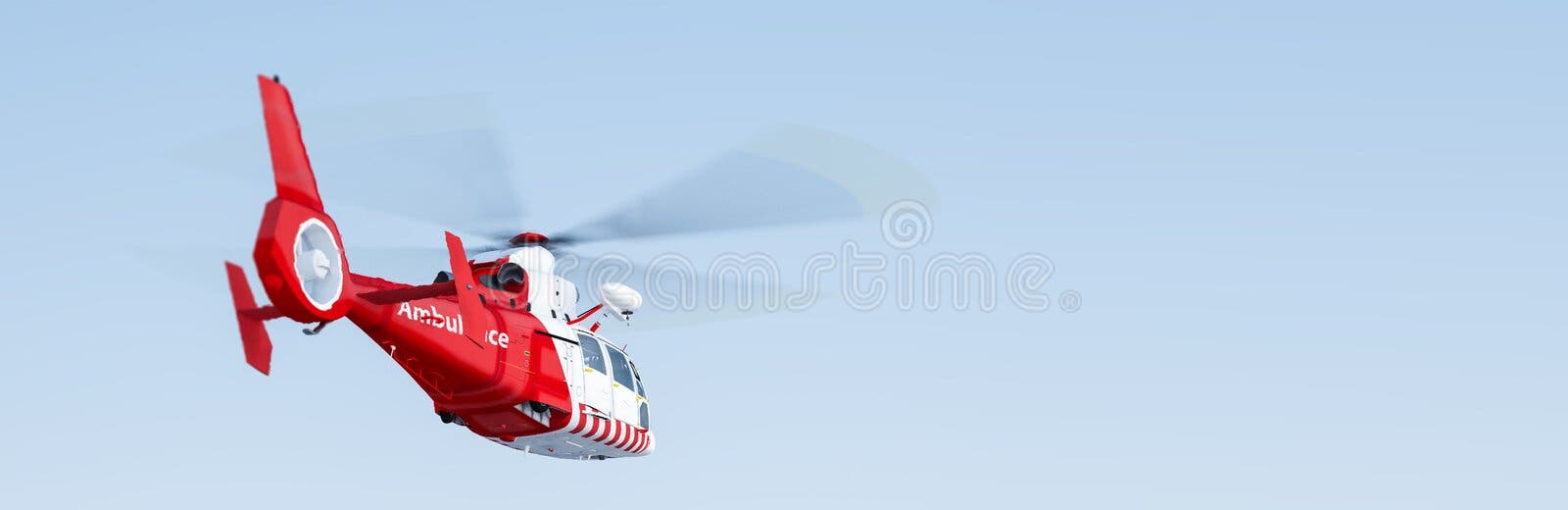 Helicopter Rear Side Isolated Stock Image - Image of leaving ...