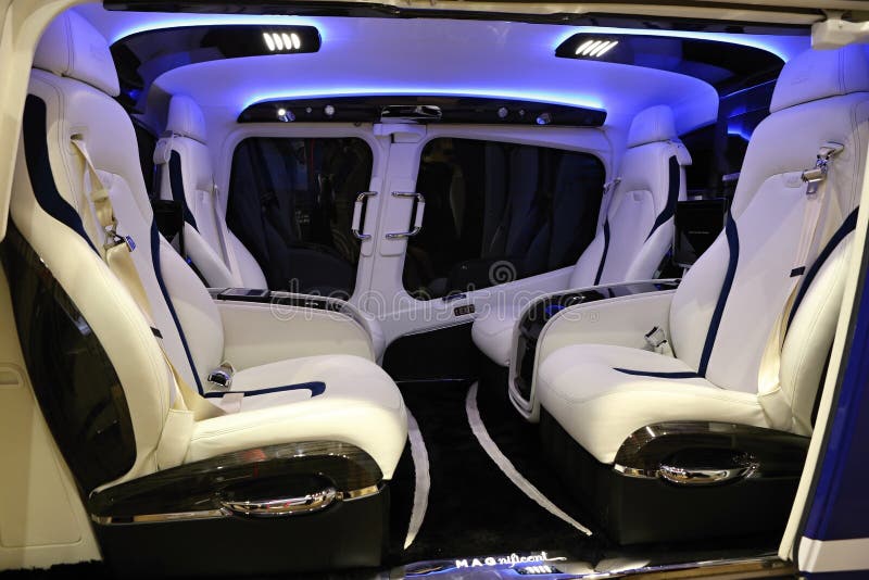 Helicopter interior editorial stock image. Image of interior - 56492474