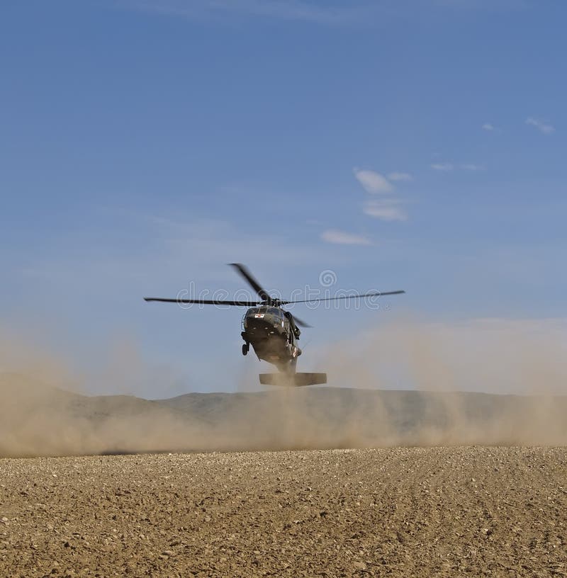 Helicopter landing stock image. Image of soldiers, landing - 1340073