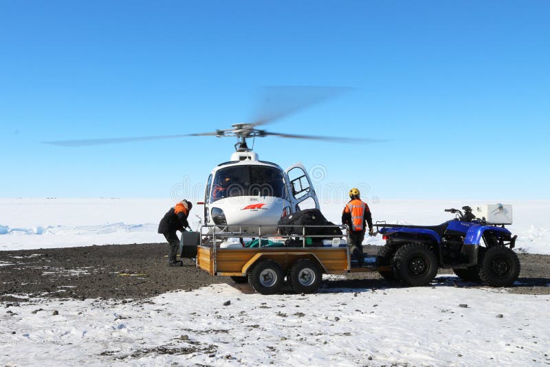 Scott Base, Ross Island, Antarctica Editorial Stock Photo - Image of ...