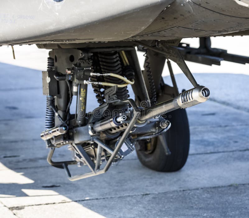Helicopter machine gun stock image. Image of army, tank - 72141829