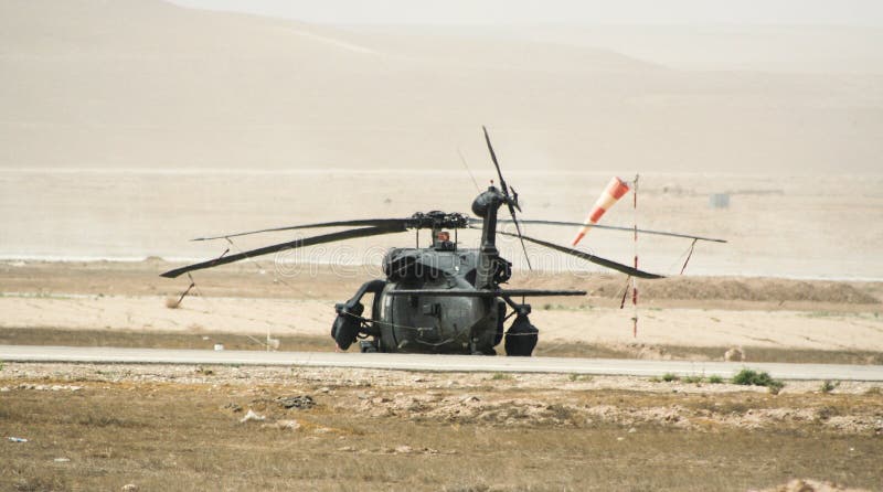 Helicopter Operations in Afghanistan Stock Image - Image of desert ...