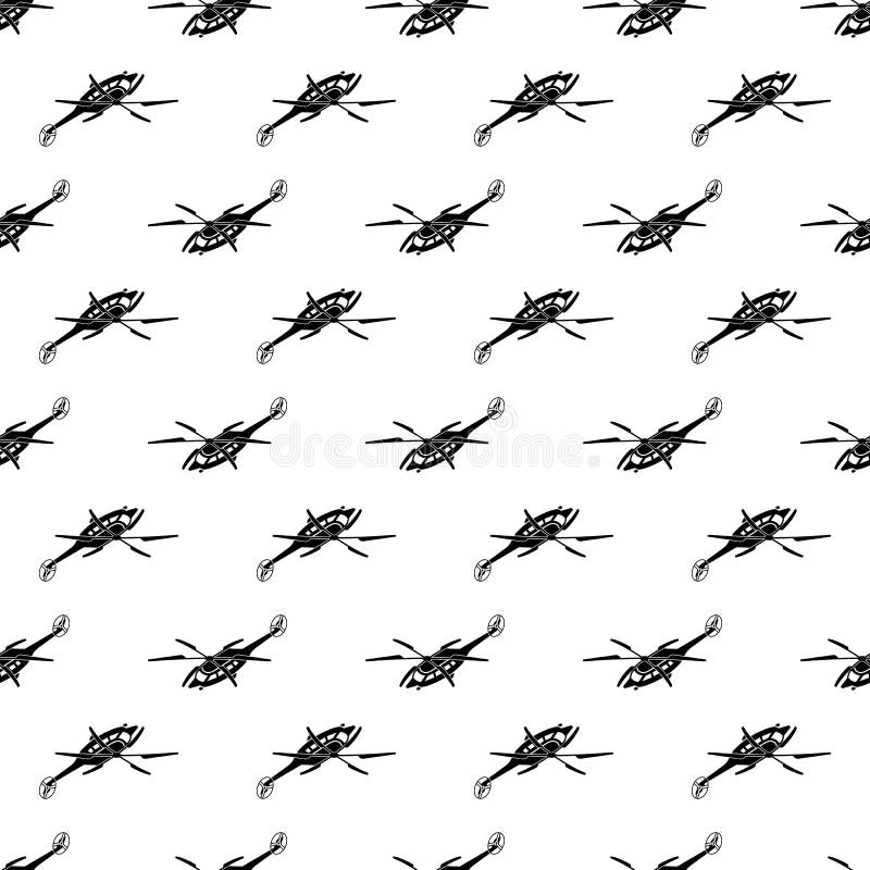 Helicopter Pattern Seamless Vector Stock Vector - Illustration of ...