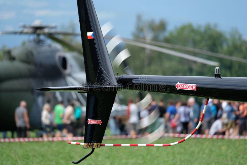 Helicopter Rear Propeller R 44 Editorial Photo - Image of undefined ...