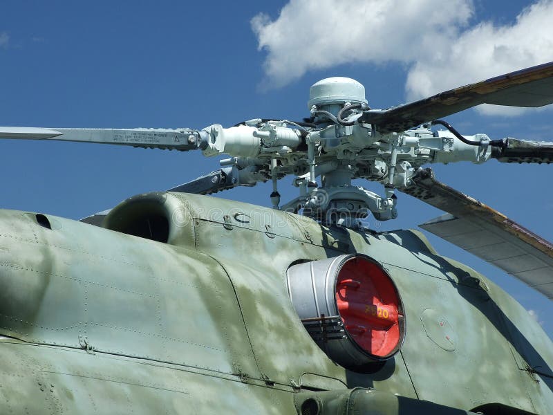 Tail Rotor of a Rescue Helicopter Stock Image - Image of modern, guard ...