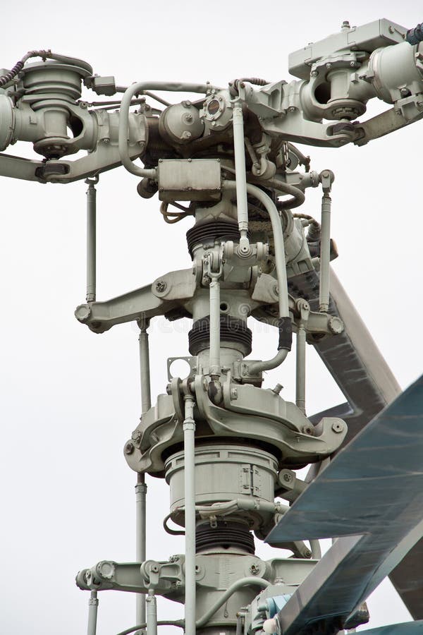 Helicopter rotor head stock photo. Image of black, engine - 28754290