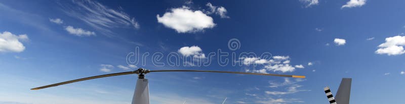 Helicopter Rotor Blades stock image. Image of wide, vehicle - 42773721
