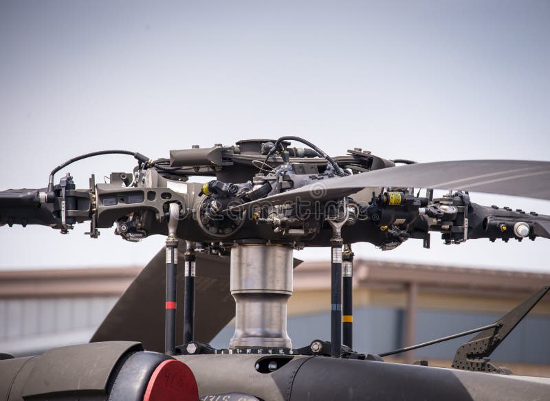 Helicopter rotor closup stock image. Image of closup - 193659843