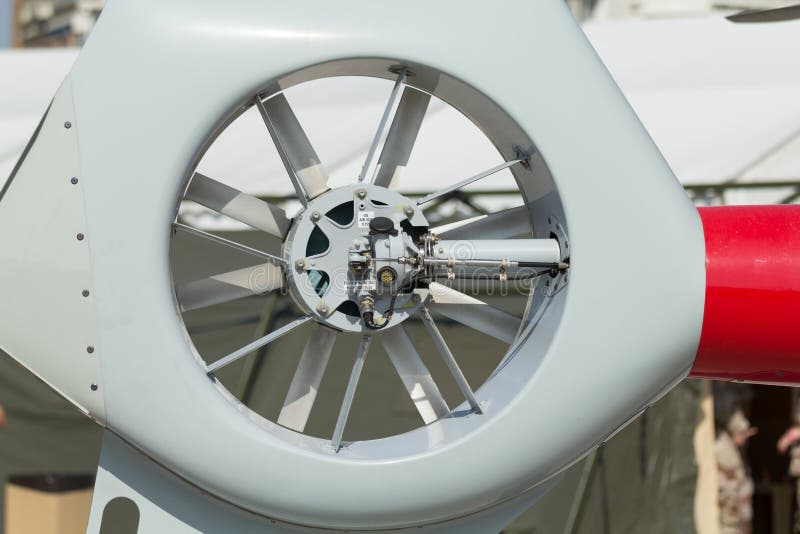 Danger Sign on Helicopter S Tail Stock Photo - Image of rotor, sign ...