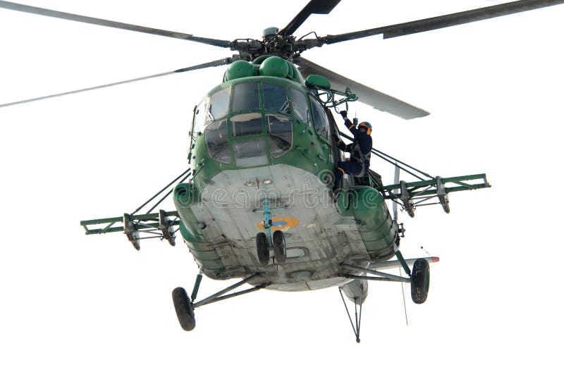 Helicopter Ukrainian Army Mil Mi-8 Editorial Stock Image - Image of ...