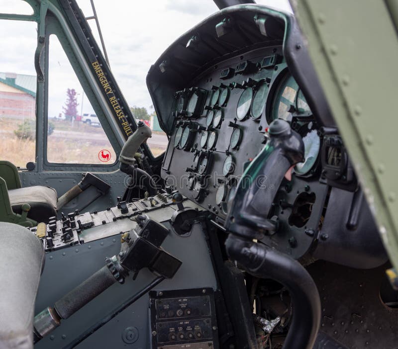 Helicopter stock image. Image of united, army, cockpit - 259392083