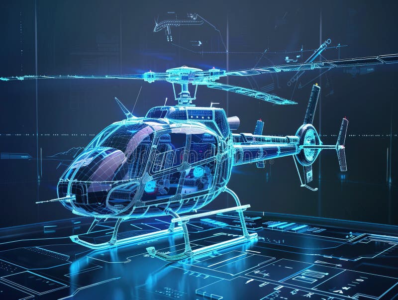 Helicopter Visualization with Augmented Reality Transparent Helicopter ...