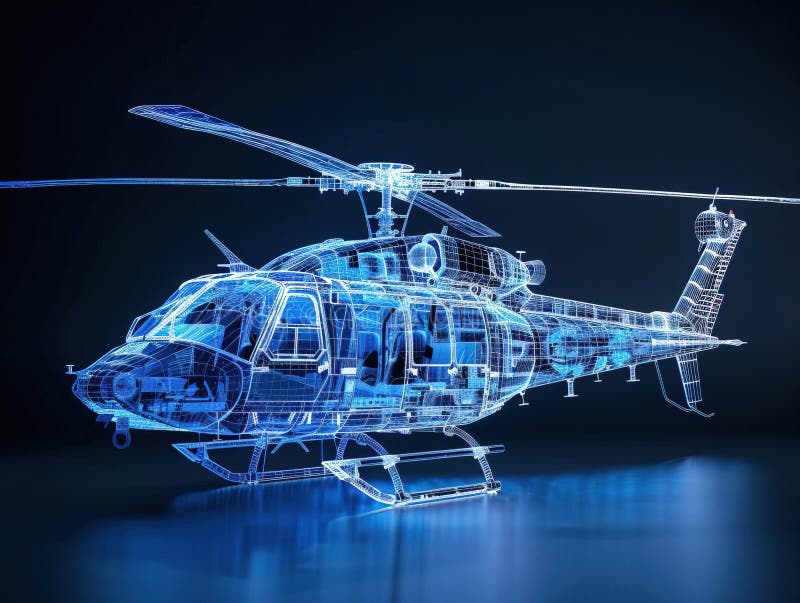 Helicopter Visualization with Augmented Reality Transparent Helicopter ...