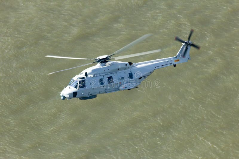 Helicopter water stock photo. Image of chopper, guard - 59077660