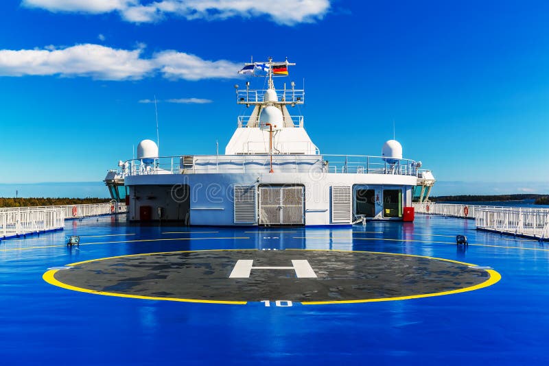 Helipad stock image. Image of western, heliports, heliport - 12551971