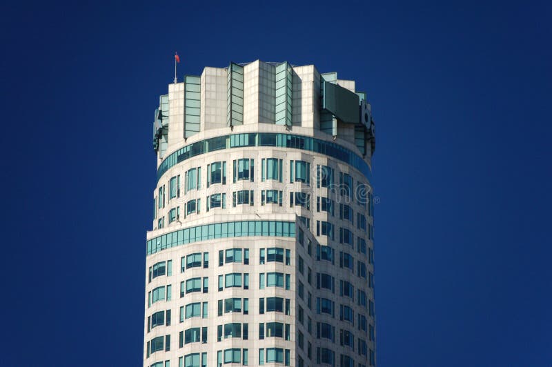 Heliport On High Rise Office Building Stock Photo - Image of heliport ...