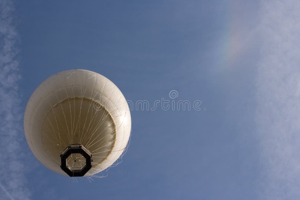 Helium passenger balloon stock image. Image of vapour - 3623835