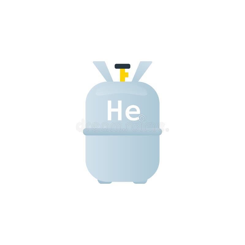 Helium Tank Icon. Clipart Image Stock Vector - Illustration of helium ...