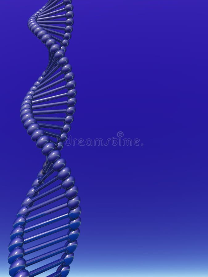DNA Helix Isolated on White Stock Vector - Illustration of pattern ...