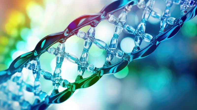 Helix dna infinity stock illustration. Illustration of chromosomes ...