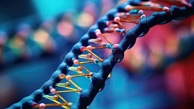 Helix dna strand stock illustration. Illustration of mutagen - 307630207