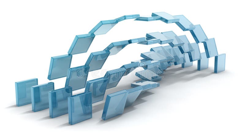 Helix shape stock illustration. Illustration of computer - 45783635