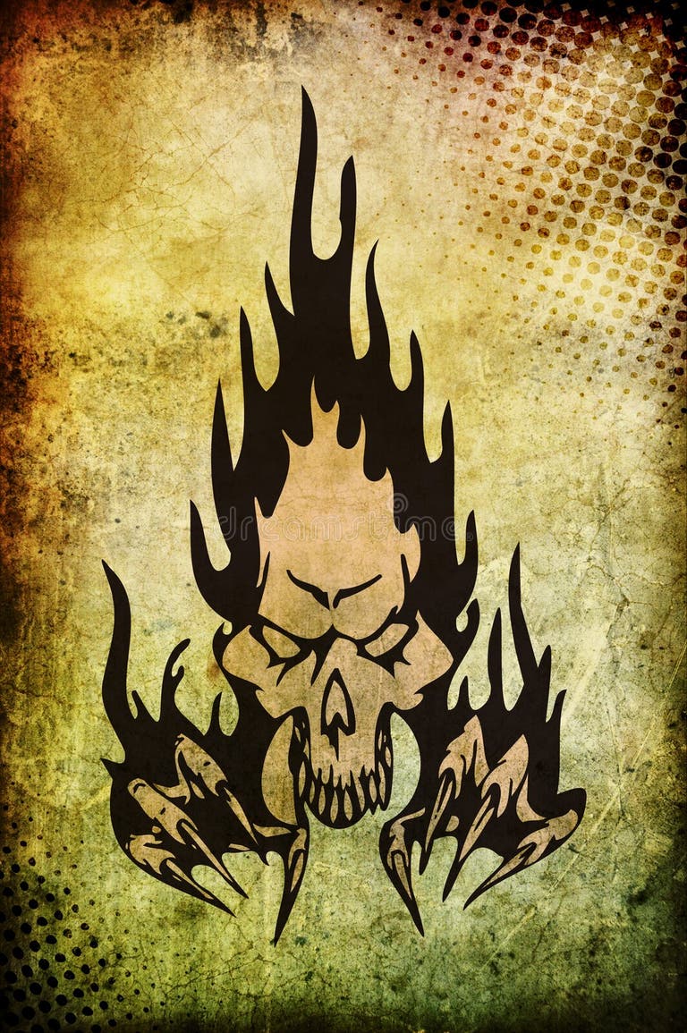 Hell Skull Stock Illustrations – 3,021 Hell Skull Stock Illustrations ...