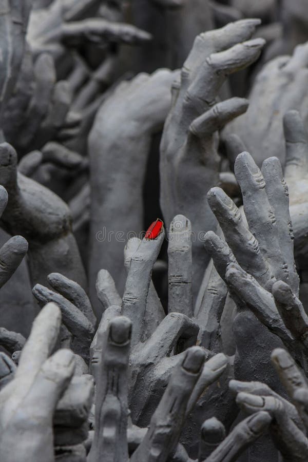 Hand from Hell stock image. Image of creative, chiangrai - 46028947