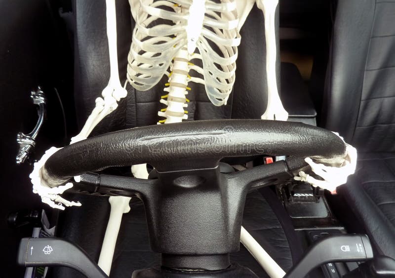 Hand Skeleton Steering Wheel Stock Photos - Free & Royalty-Free Stock ...