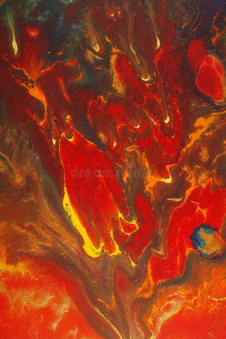 Hell fire painting stock image. Image of blends, liquid - 3877419