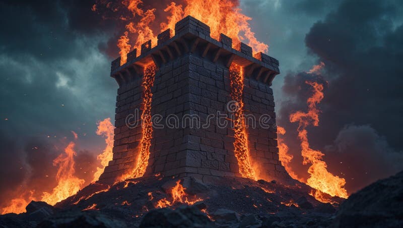 Hell Furnace Tower Stock Illustrations – 5 Hell Furnace Tower Stock ...