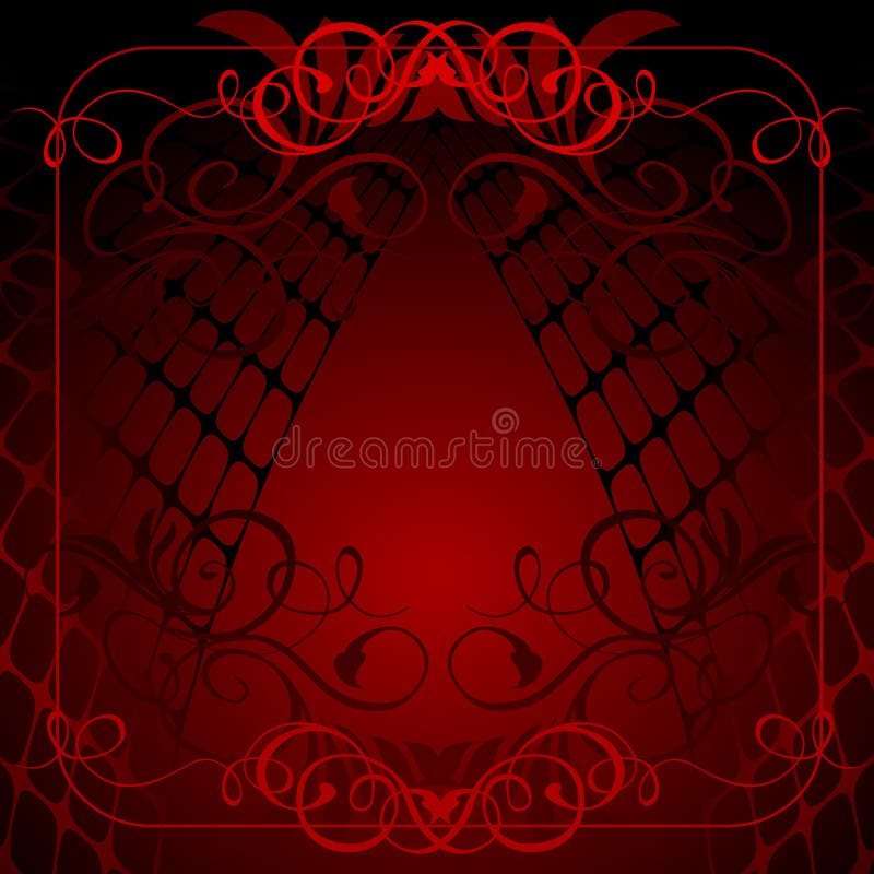 Hell gate stock vector. Illustration of abstract, mysterious - 11103566