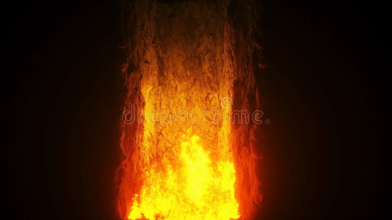 Hell Gates. Hell Fire. Devil Portal. Sinner. Religious Concept. 3d ...