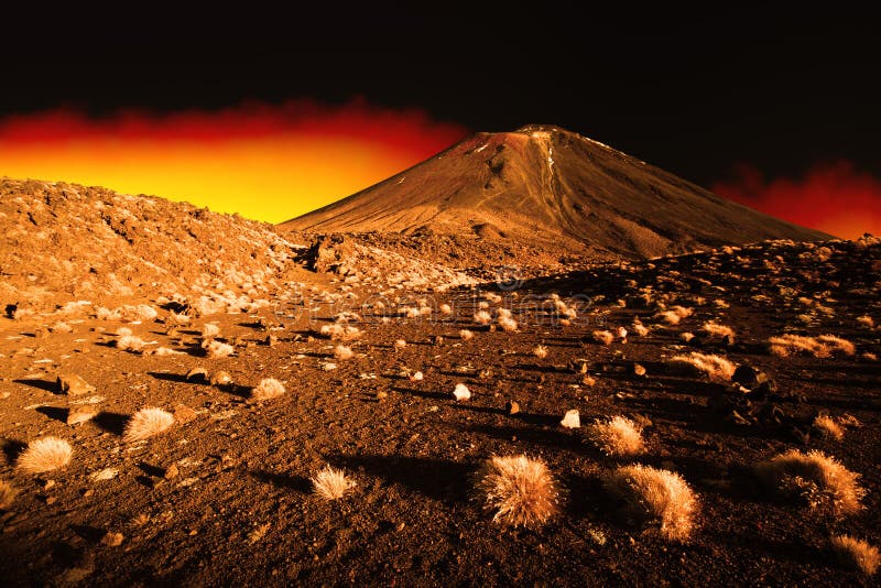 Hell Landscape stock photo. Image of landscape, mountain - 2903236