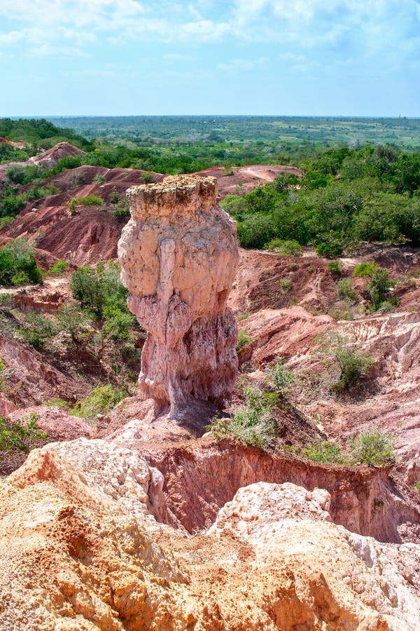 The Hell S Kitchen, Marafa Canyon, Kenya Stock Photo - Image of rock ...