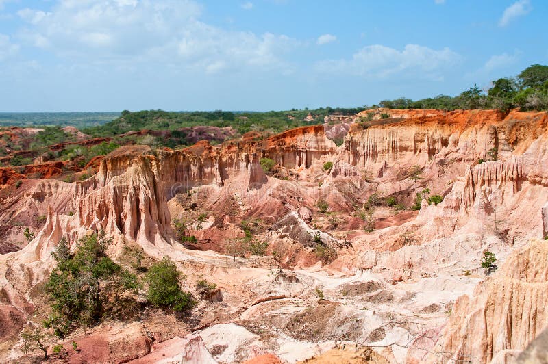The Hell S Kitchen, Marafa Canyon, Kenya Stock Photo - Image of malindi ...
