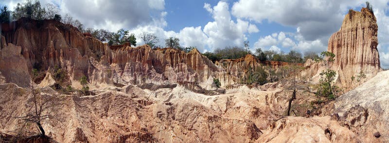 Hell S Kitchen in the Marafa Depression, Kenya Stock Image - Image of ...