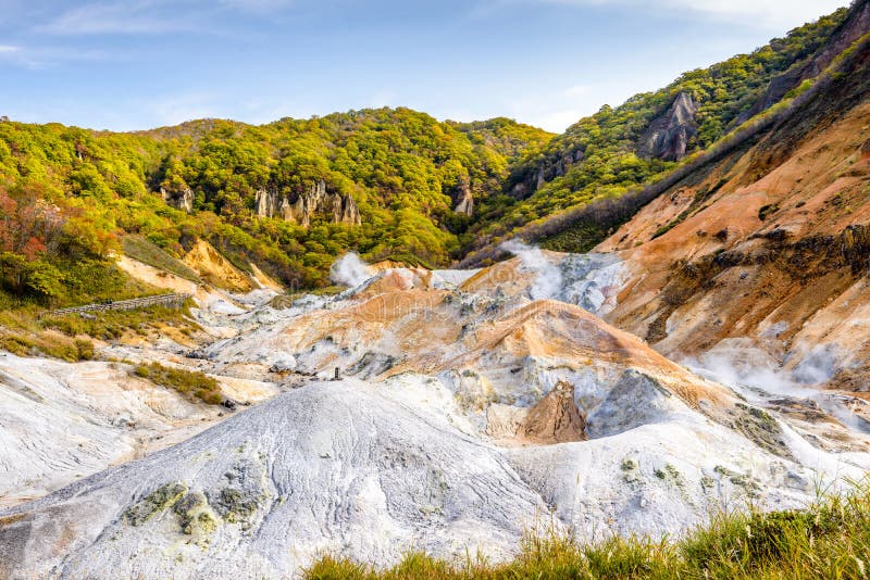 Hell Valley stock image. Image of japanese, dani, jigoku - 29962237