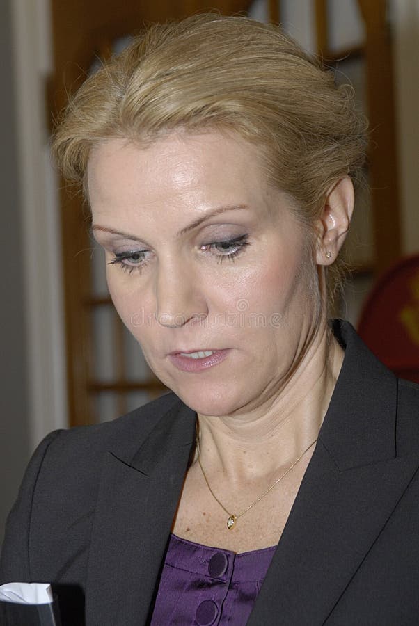 Helle Thorning - Schmidt Au Christiansborg Photographie éditorial ...