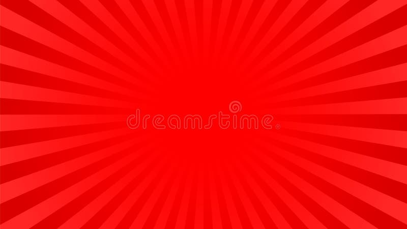 Helles Rot Strahlt Hintergrund Aus Vektor Abbildung - Illustration von ...